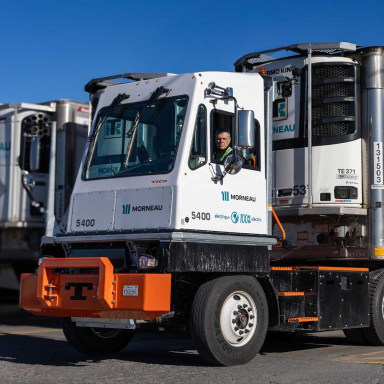 CHECKER FLAG LEASING DELIVERS THE FIRST TICO ELECTRIC TERMINAL TRACTOR ...